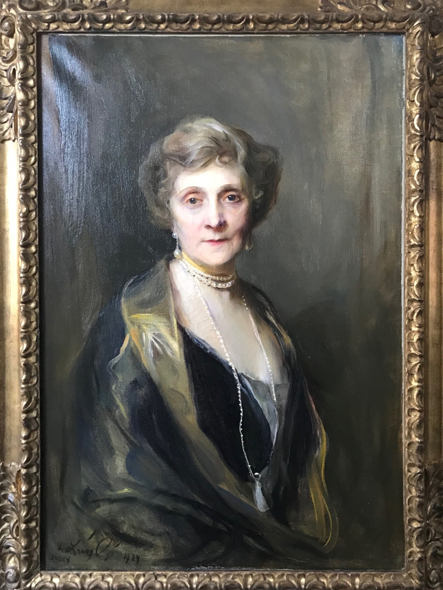 Beulah Gould Branch, Lazlo portrait copy | Branch Family History